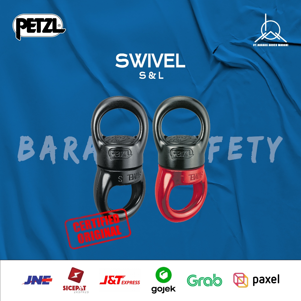 Jual PETZL SWIVEL Ball Bearing Swivel for Professional Industrial Work ...