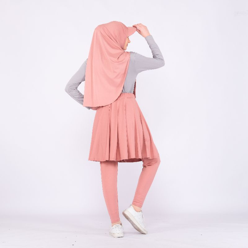 Jual Set Legging Laging Rok Leging lejing Clana Celana Olahraga Wanita ...