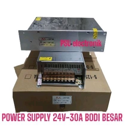 Jual Power Supply 24V 30A 720W FULL POWER 24 VOLT 30 AMPER | Shopee ...
