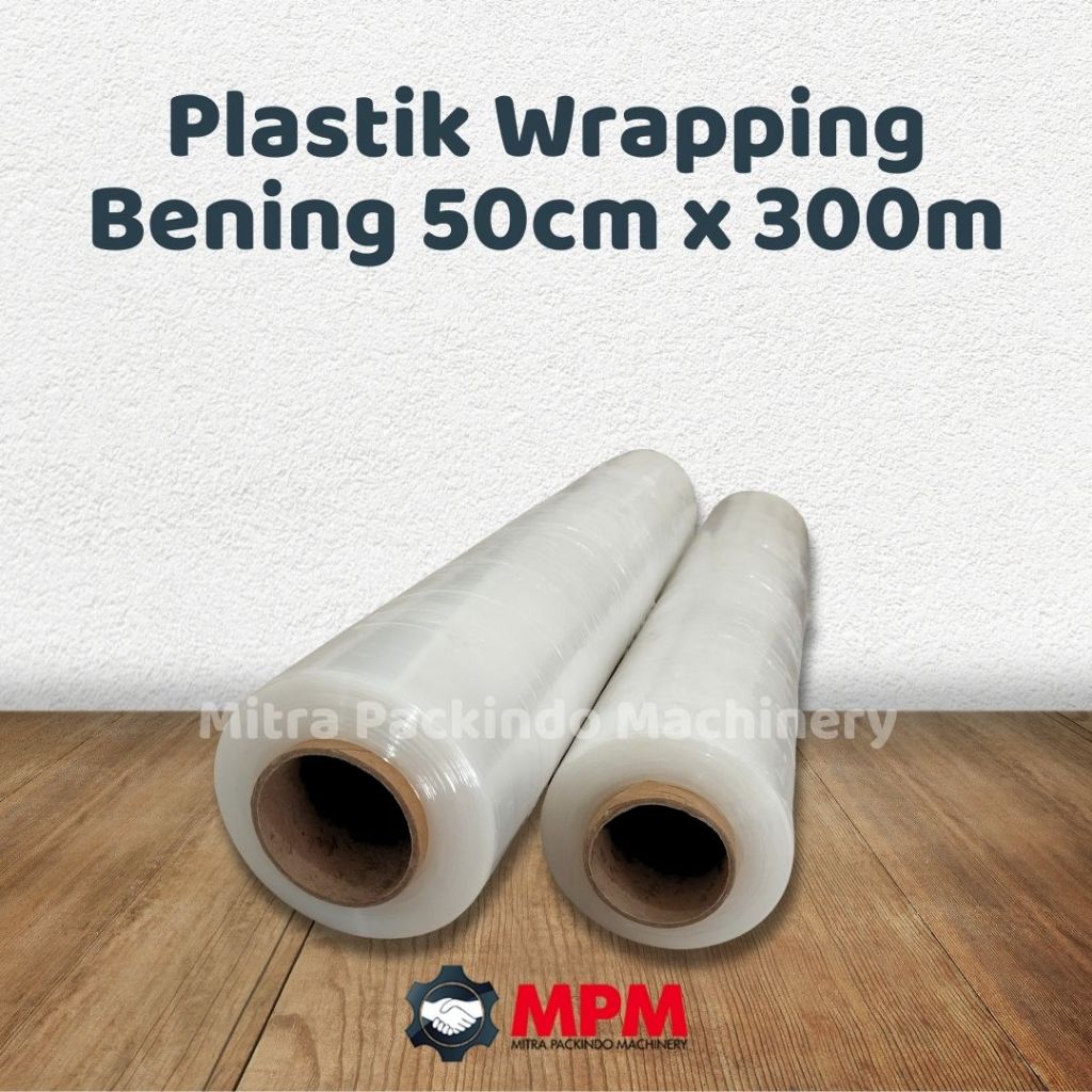 Jual Plastik Wrapping 50cmX300m / Wrapping Strect Film 50cm x 300m ...