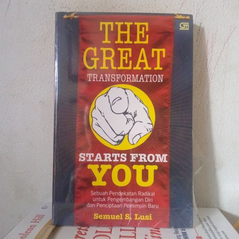 Jual The Great Transformation Starts From You - Semuel S lusi | Shopee Indonesia
