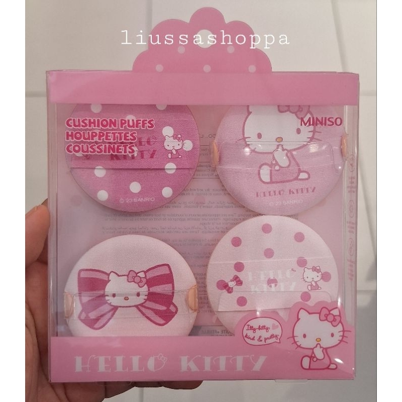 Jual Sponge Makeup Miniso - Hello Kitty Beauty Diary Series Cushion ...