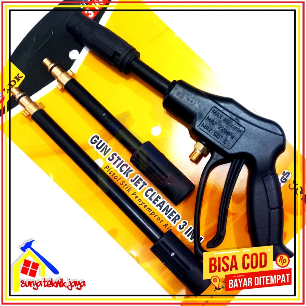 Jual [cuci gudang] Gun Jet Cleaner Patah 3 ( 3 Mode ) ready Gunjet ...