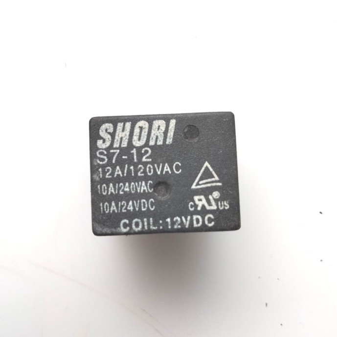 Jual RELAY SHORI S7-12 Relay SPDT Coil 12VDC Contact 10A 240VAC ...