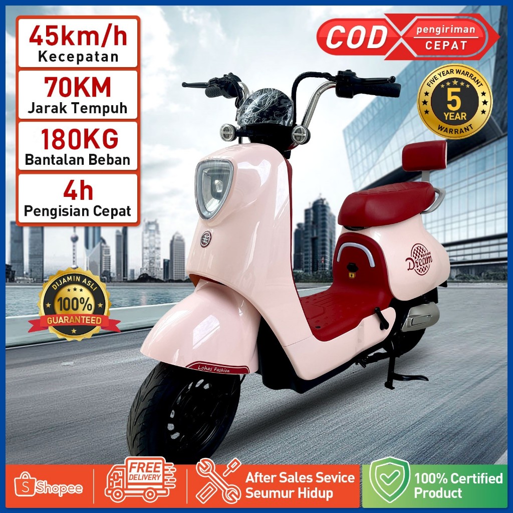 Jual SAIGE LOVA Sepeda listrik Dewasa/ Sepeda Motor Listrik/motor ...