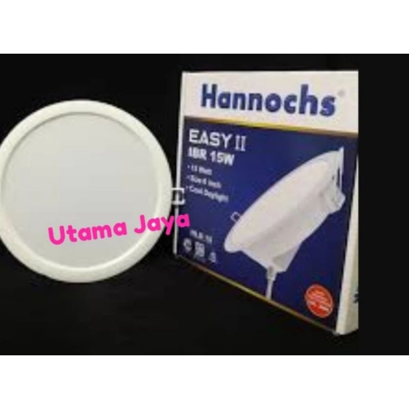 Jual Lampu Downlight LED Tanam HANNOCHS Easy II IBR 15 Watt Putih ...