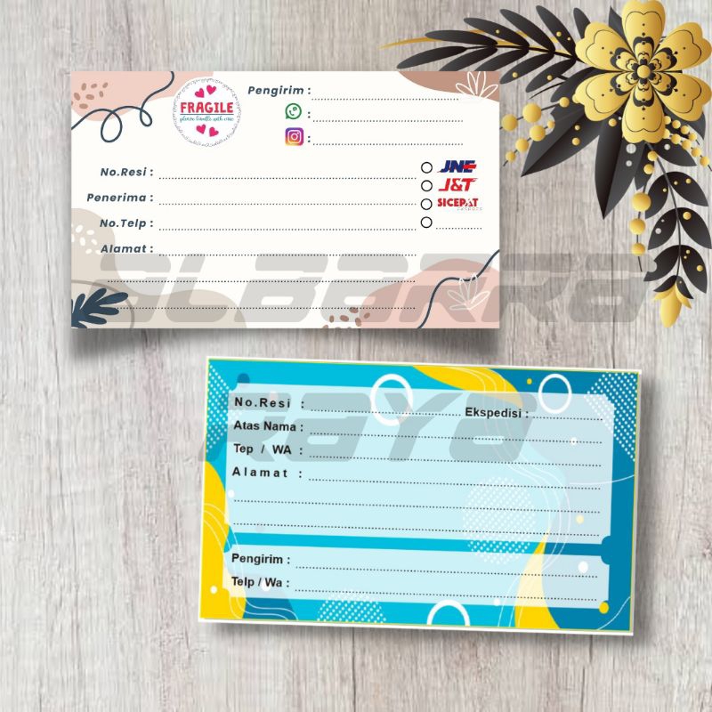 Jual STIKER LABEL PENGIRIMAN PAKET #1 | Shopee Indonesia