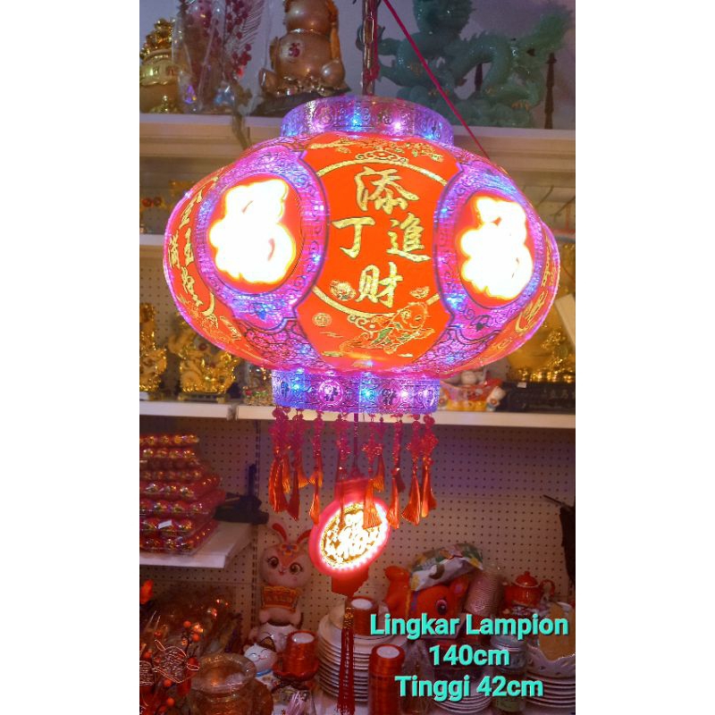 Jual Lampion Led Imlek / Lampu Lampion Gantung Imlek / Lampion Hoki ...