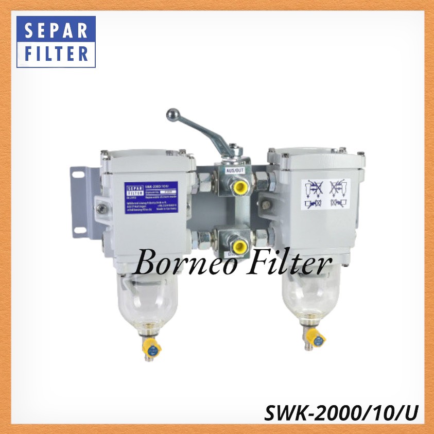 Jual SWK-2000/10/U ( SWK-2000/10/U/P30/C01 ) Separ Fuel Filter Water ...