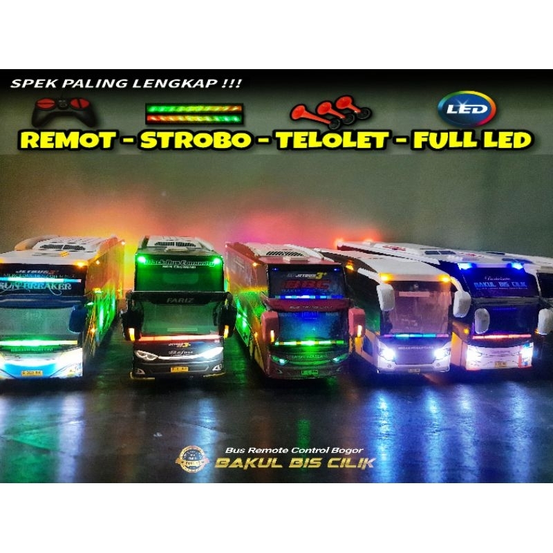 Jual Miniatur bus Remote Control DETIL TERBAIK !!! MODEL TERLENGKAP ...