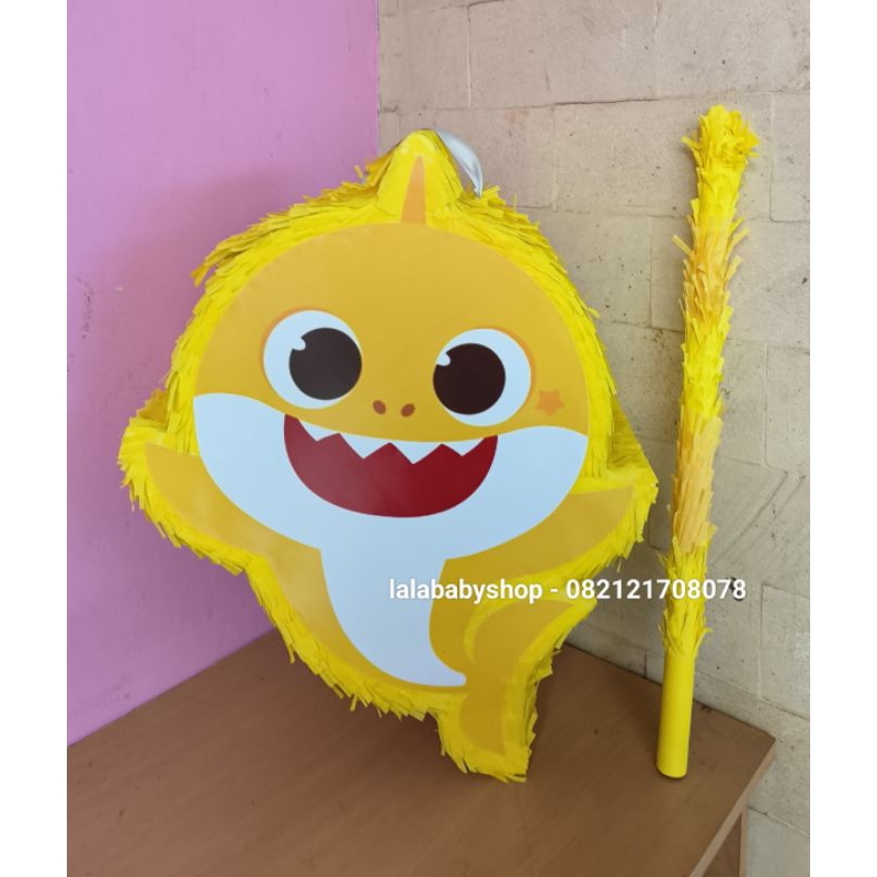 Jual PINATA PUKUL 50cm BABYSHARK / PINATA ULTAH CUSTOM | Shopee Indonesia