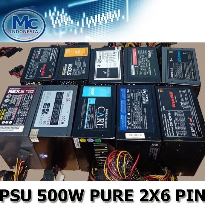 Jual SALEE Power Supply PSU Merak Korea 2x6 pin 5 Watt 9G | Shopee ...