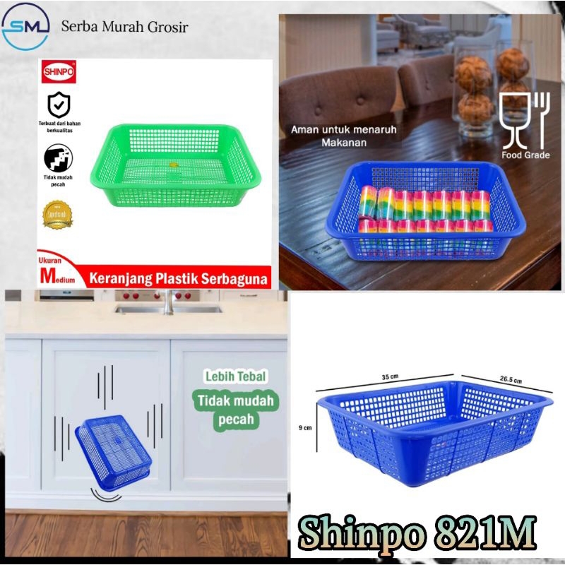 Jual Kotak Penyimpanan Serbaguna/Tempat Surat Segi/Keranjang kotak ...