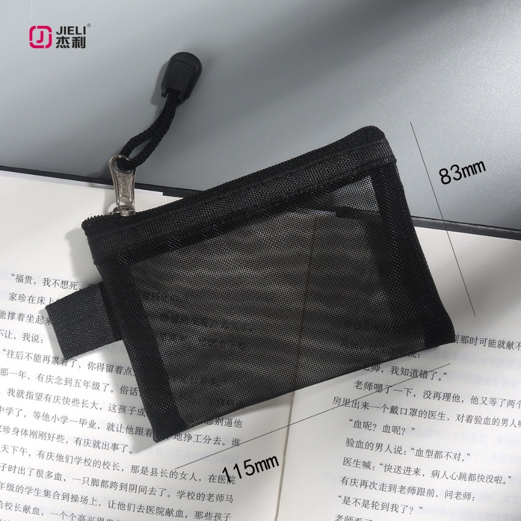 Jual HALO PATCH - TAS POUCH MINI JARING | POUCH TRANSPARANT ALAT TULIS ...