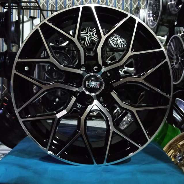 Jual Velg Mobil Ring 17 HSR KUNAI XH1024 HSR Lebar 75 Inch PCD 4x100/114,3 Velg Jazz Mobilio ...