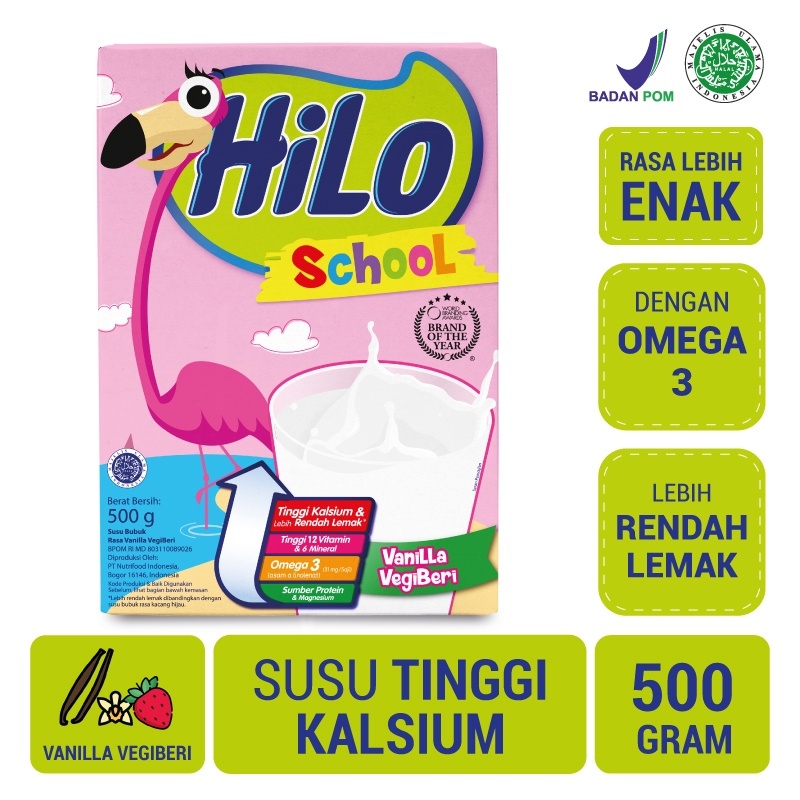 Jual Hilo School Teen Coklat Vanila 750g/500g/250g (Citra Susu) | Shopee Indonesia