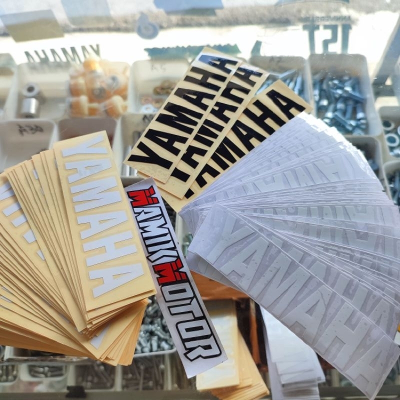 Jual Stiker Sticker Caver Tutup Spakboar Depan F1zr Fizr Force One Vega ...