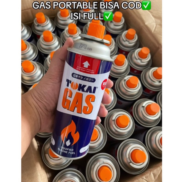 Jual Gas portable kompor mini isi full siap pakai | Shopee Indonesia