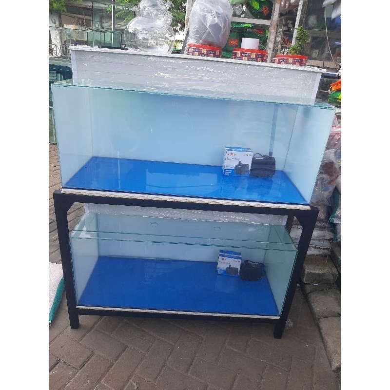 Jual Paket Aquarium 100x40x40 Siap Pakai | Shopee Indonesia