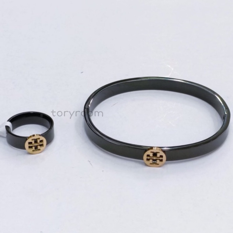 Jual Gelang / Cincin titanium bangle tb hitam ceramic (Pilihan di ...