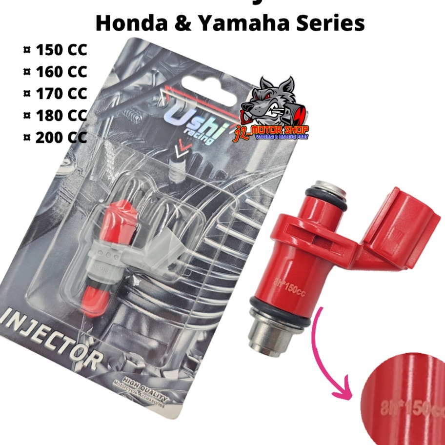 Jual Terlaku INJEKTOR USHI RACING BEAT VARIO CB15 CBR SONIC SUPRA GTR ...