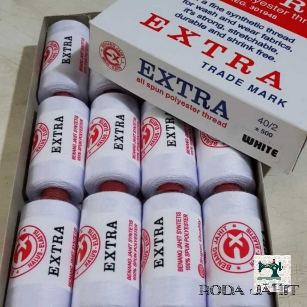 Jual Benang Jahit Extra (rodajahit.sup) | Shopee Indonesia