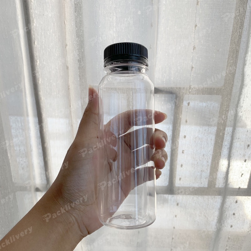 Jual Botol Plastik 250 ml Kale / Botol Lemon 250 ml - [Tebal!] BPA FREE ...