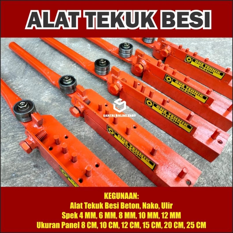 Jual ALAT TEKUK BESI Spek 4 6 8 10 12mm Penekuk Besi Begel Cakar Ayam ...