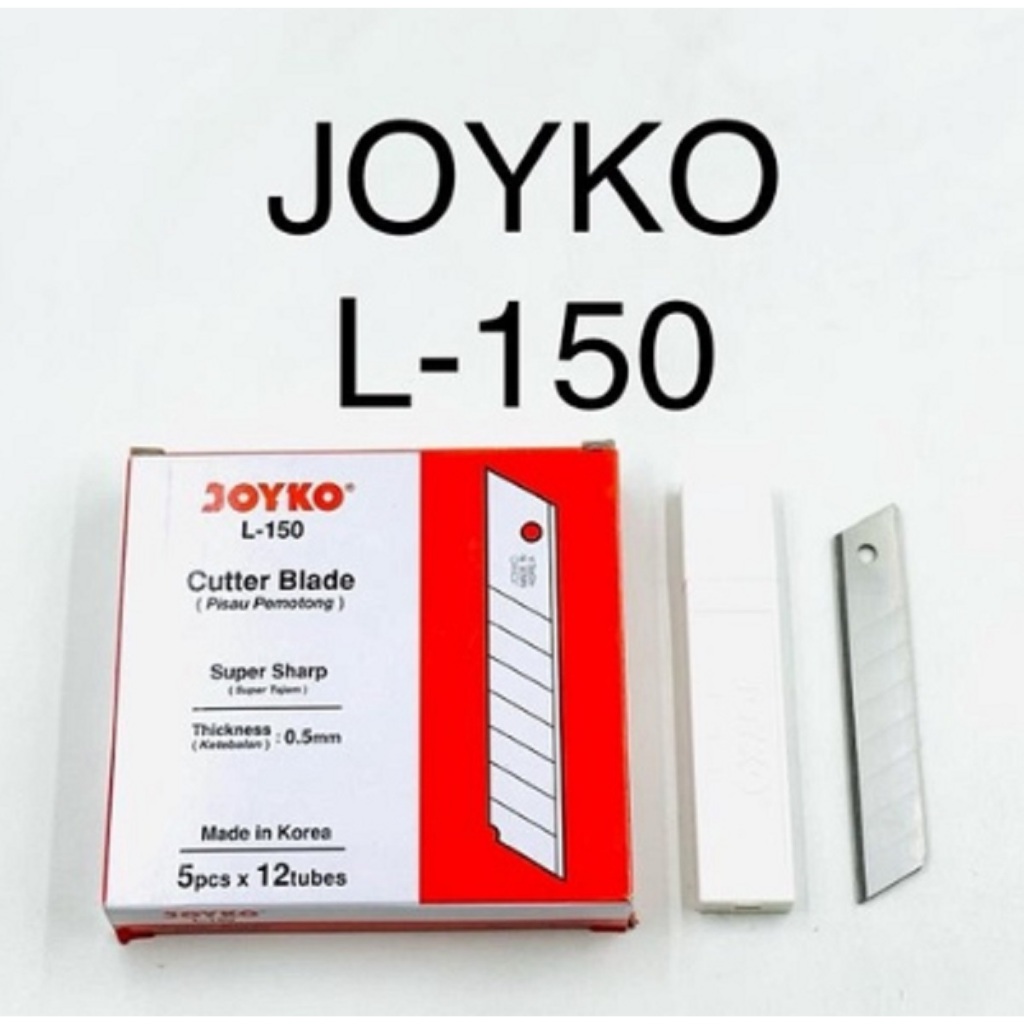 Jual PS- ISI CUTTER JOYKO L-150 / Refill / Pisau Cutter Joyko Besar L ...