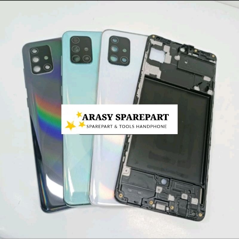 Jual Kesing Housing Casing Fullset Samsung A71 Lengkap Tulang Frame + Casing Fullset | Shopee ...
