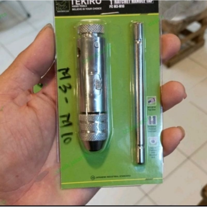 Jual Tekiro gagang tap rachet m3-m10 -handle rachet | Shopee Indonesia