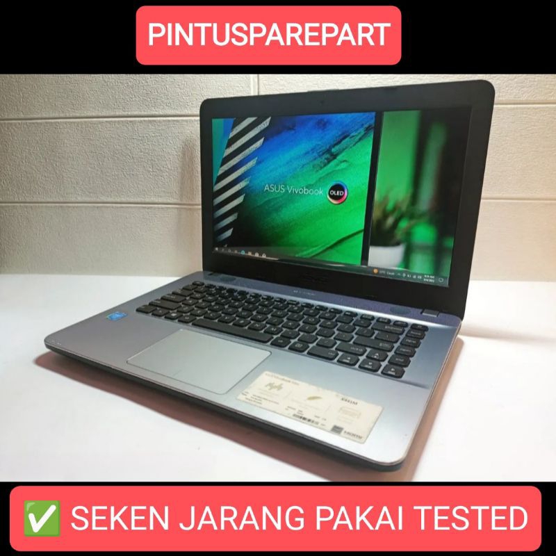 Jual LAPTOP ASUS VIVOBOOK X441M 4GB SSD256 MULUS JARANG PAKAI PEMILIK ...