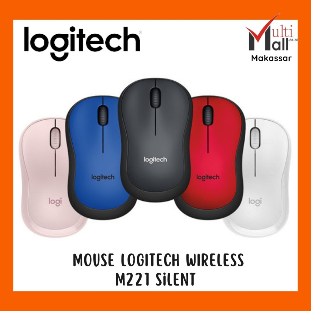 Jual MOUSE LOGITECH WIRELESS M221 Silent | Shopee Indonesia