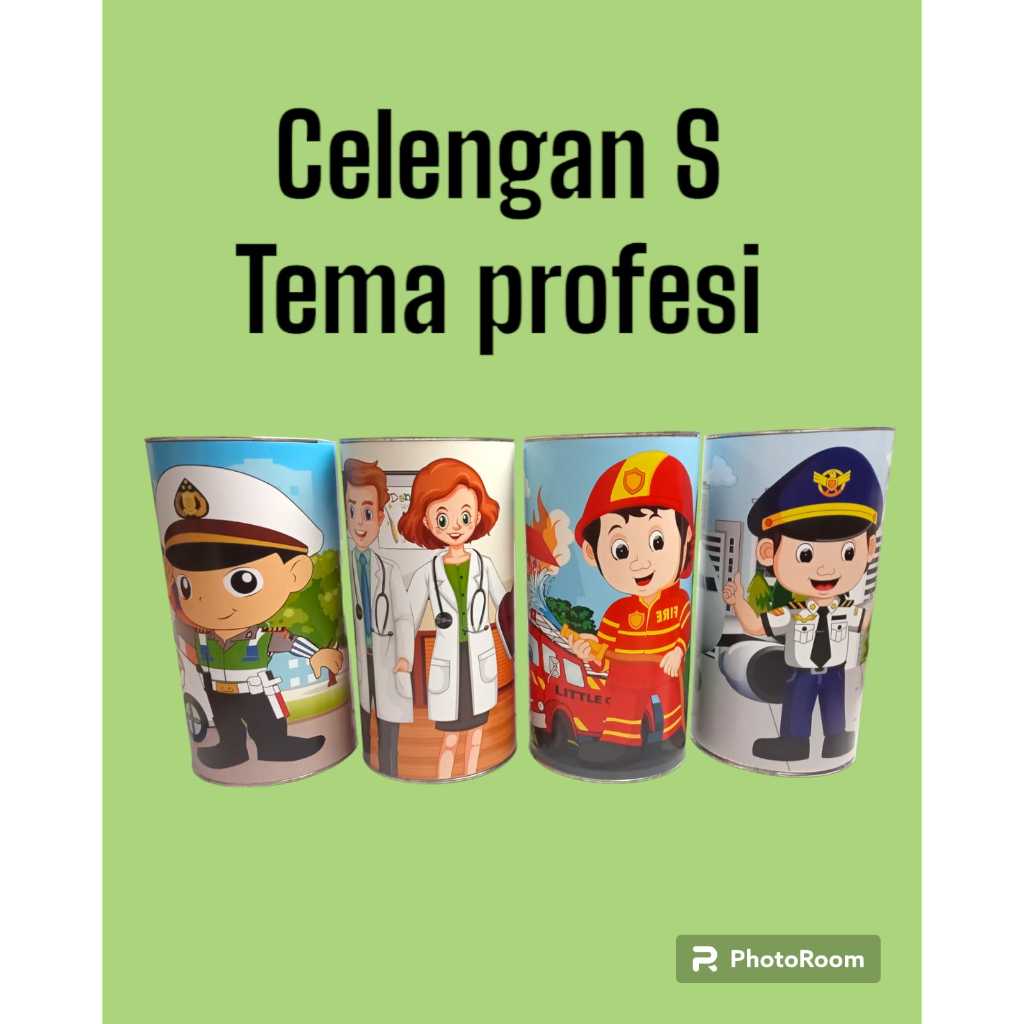 Jual CELENGAN SMALL PERMANEN TEMA PROFESI SOUVENIR ULANG TAHUN ANAK ...