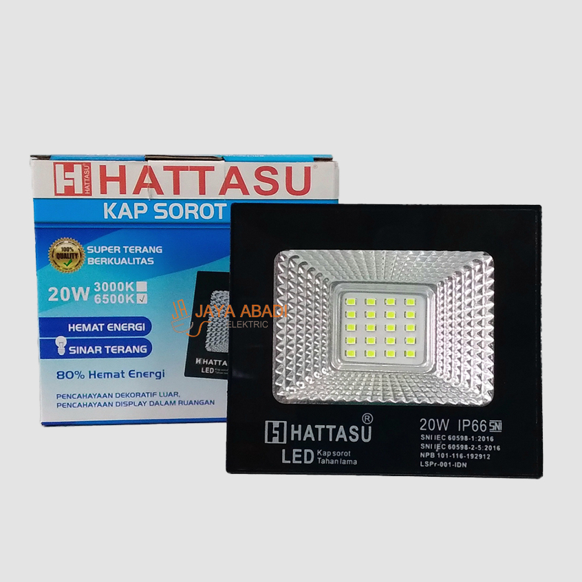 Jual lampu sorot led 20 watt Hattasu lampu tembak led 20 w outdoor putih dan kuning | Shopee ...