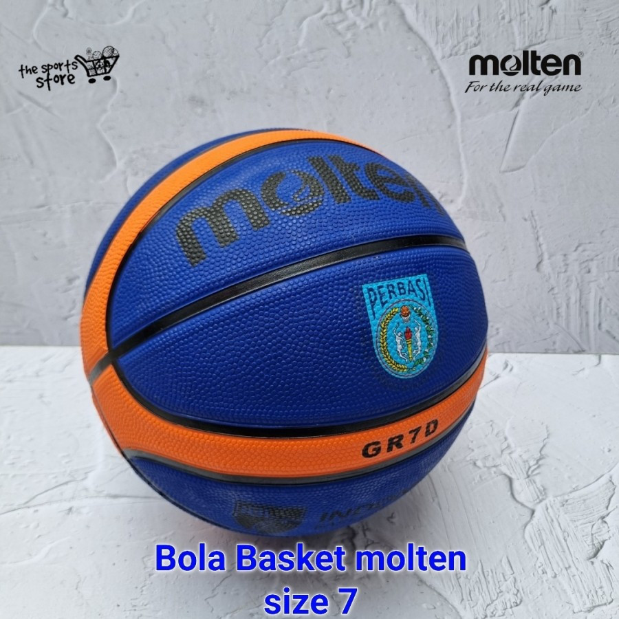 Jual Bola Basket Molten GR7D Deep Channel - GRX7D Rubber Ball - Karet ...