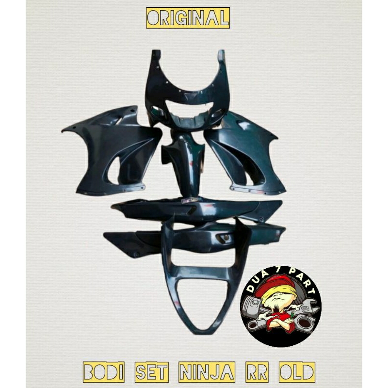 Jual cover bodi bawah batok lampu depan kawasaki ninja rr old lama ...