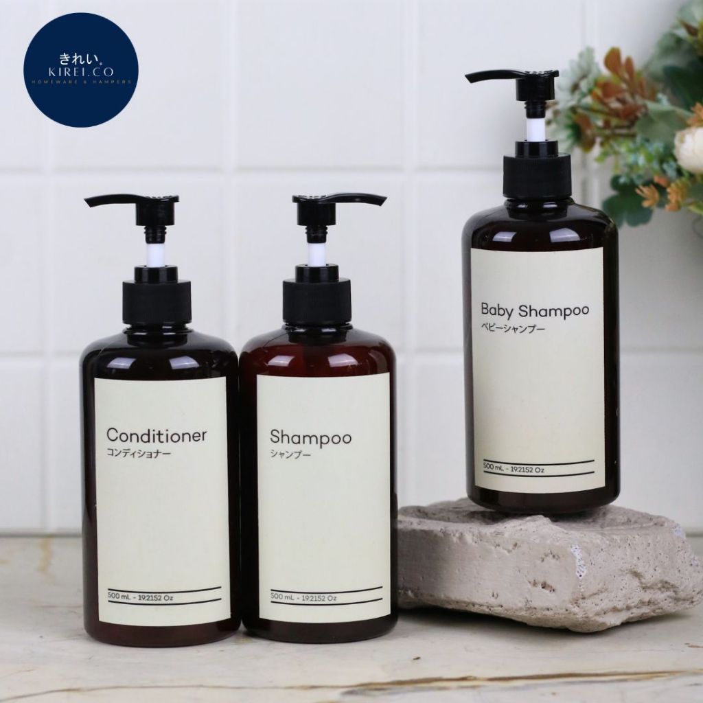 Jual Botol Refill Sabun Shampoo Botol Refill Pump 500mL Botol Isi Ulang ...