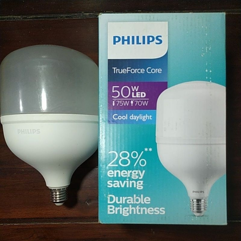 Jual Lampu Philips LED TrueForce Core 50 Watt dus asli | Shopee Indonesia
