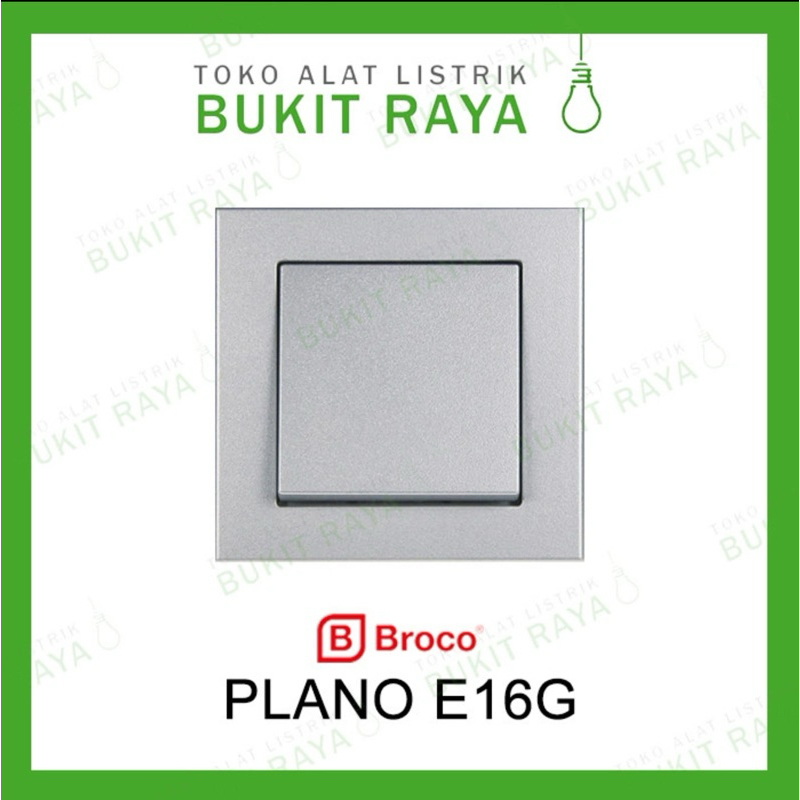 Jual E16G Broco Plano Intermediate Switch Saklar Silang | Shopee Indonesia