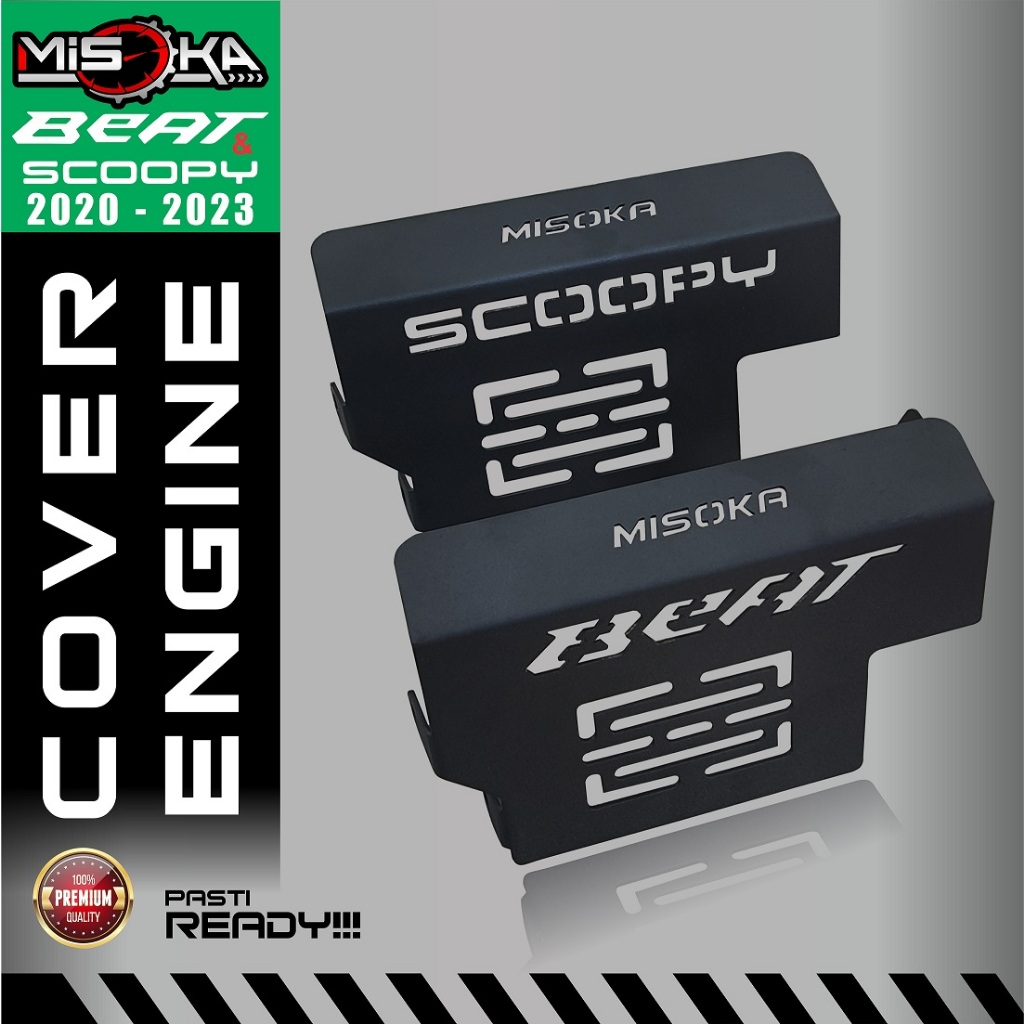 Jual Misoka Cover Engine Beat,Beat Street & Scoopy 2020 2023 Pelindung ...