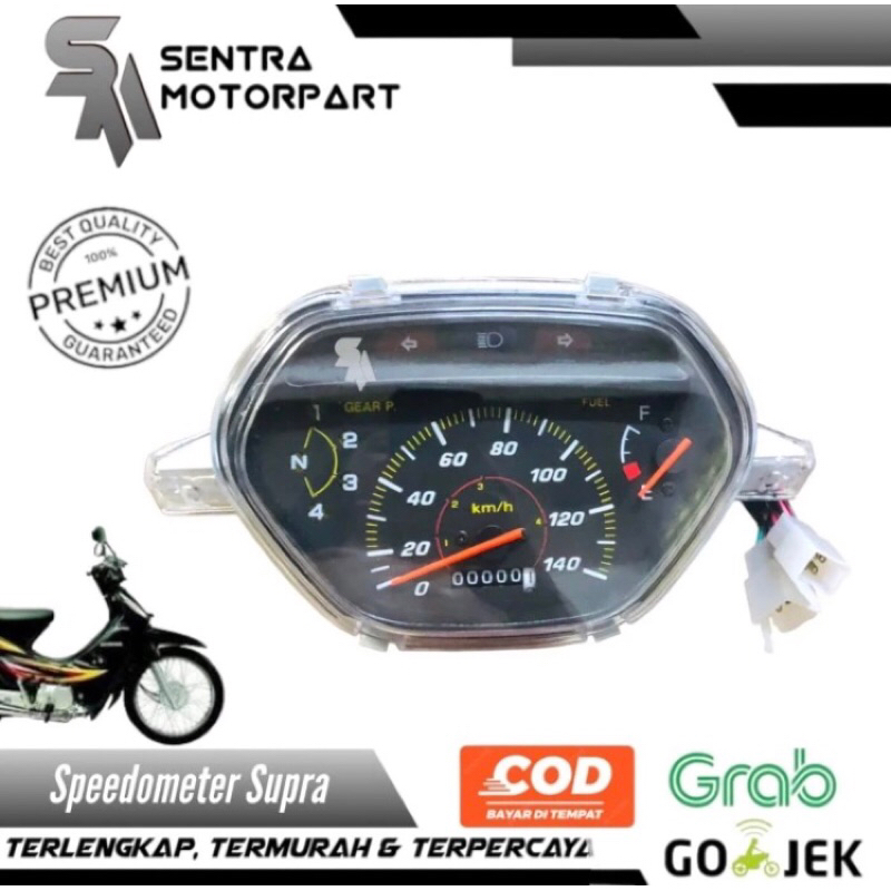 Jual Speedo spido speedometer supra x old lama non original | Shopee ...