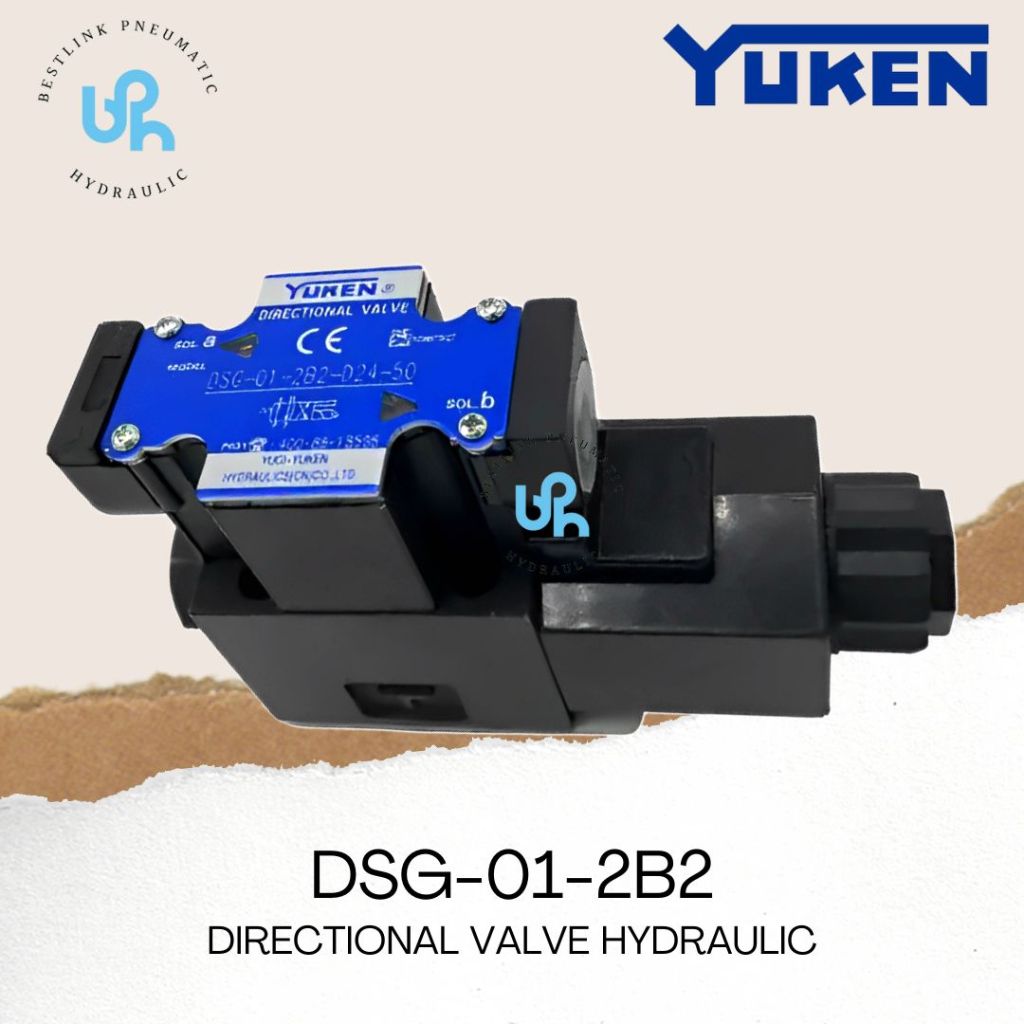 Jual DSG-01-2B2 YUKEN DIRECTIONAL VALVE HYDRAULIC A220 / D24 / A110 / D12 | Shopee Indonesia