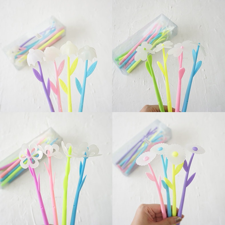 Jual BOLPEN BUNGA GLOW IN THE DARK/ PULPEN INUL/ BOLPOIN GEL | Shopee ...