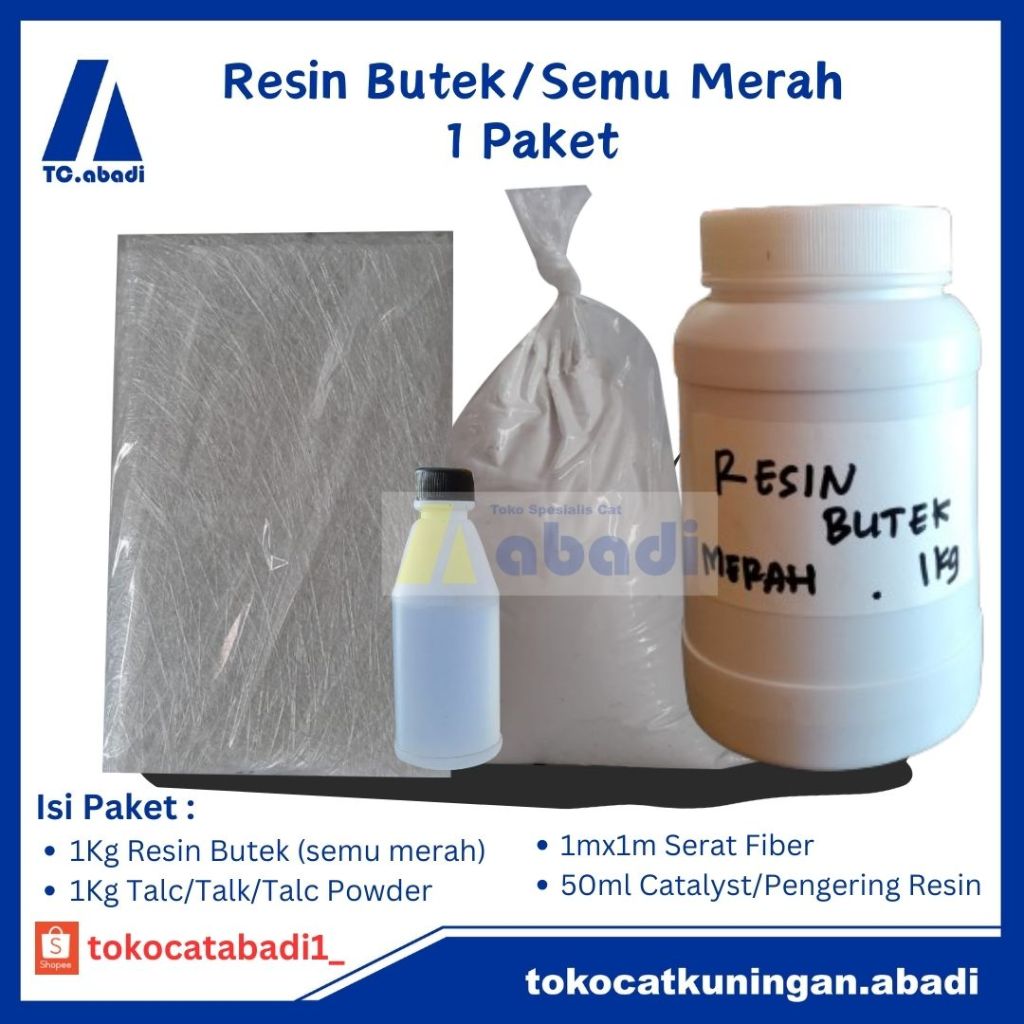 Jual PAKET LENGKAP RESIN 1000 GRAM 1 LT Resin Recine Resine Fiberglass ...