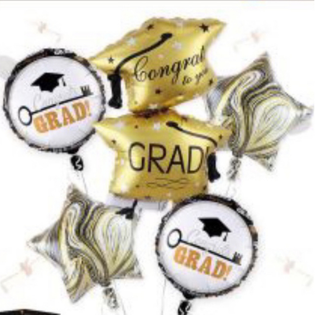 Jual Paket balon toga 2 susun graduation wisuda isi 5 pcs | Shopee ...