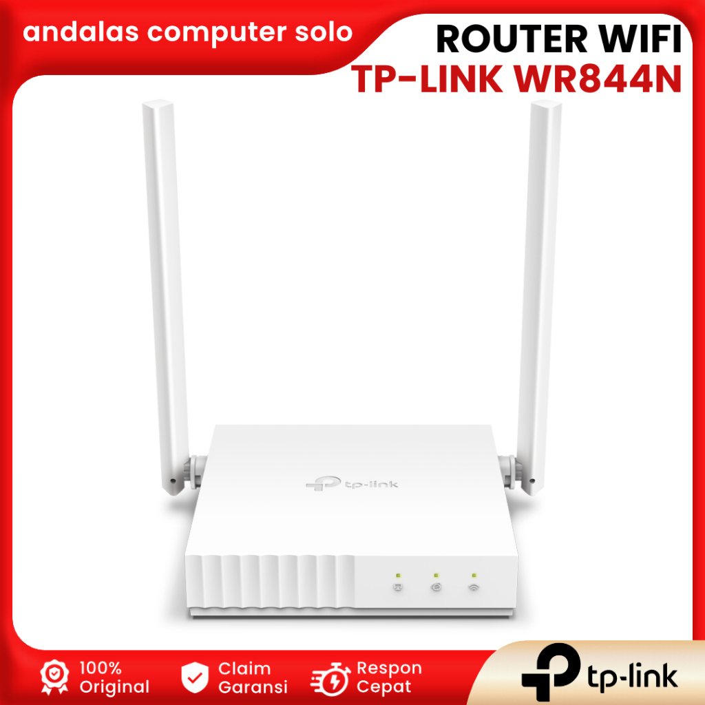 Jual Router Wi-Fi TP Link TL WR844 WR 844 N WR844N Wifi Router 300 Mbps ...