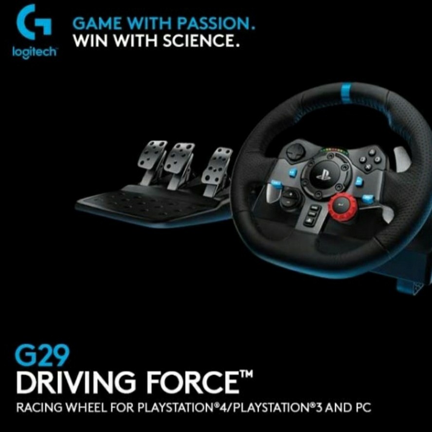 Jual Logitech G29 Driving Racing Wheel + Logitech Driving Shifter ...
