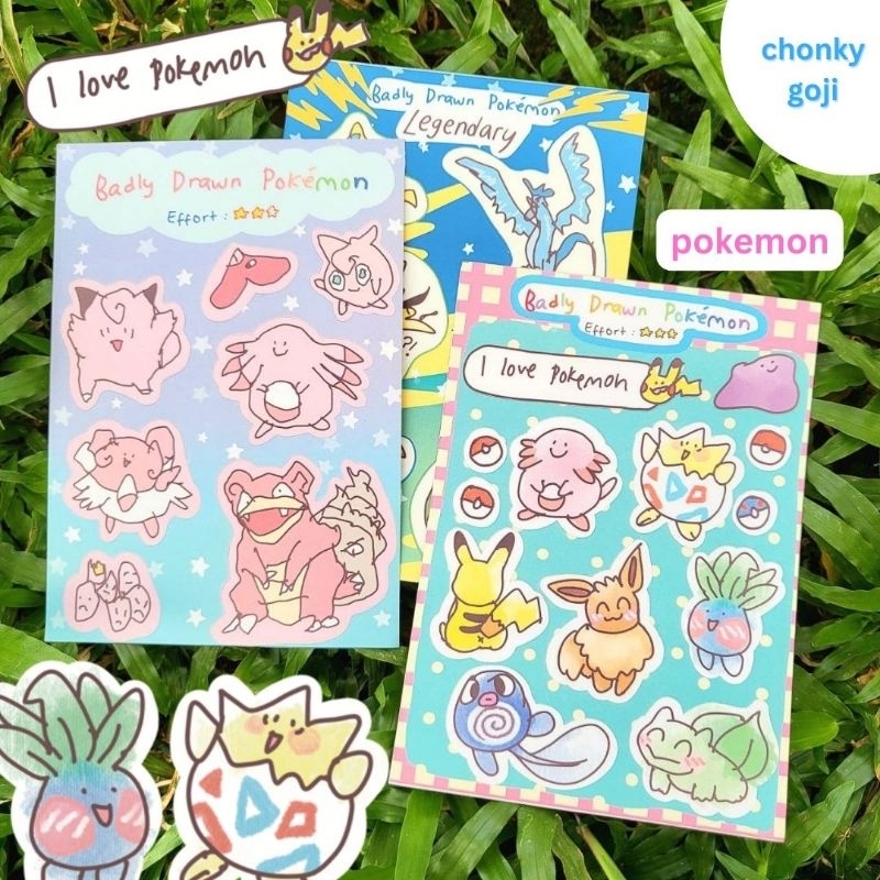 Jual Pokemon Stickers | Shopee Indonesia