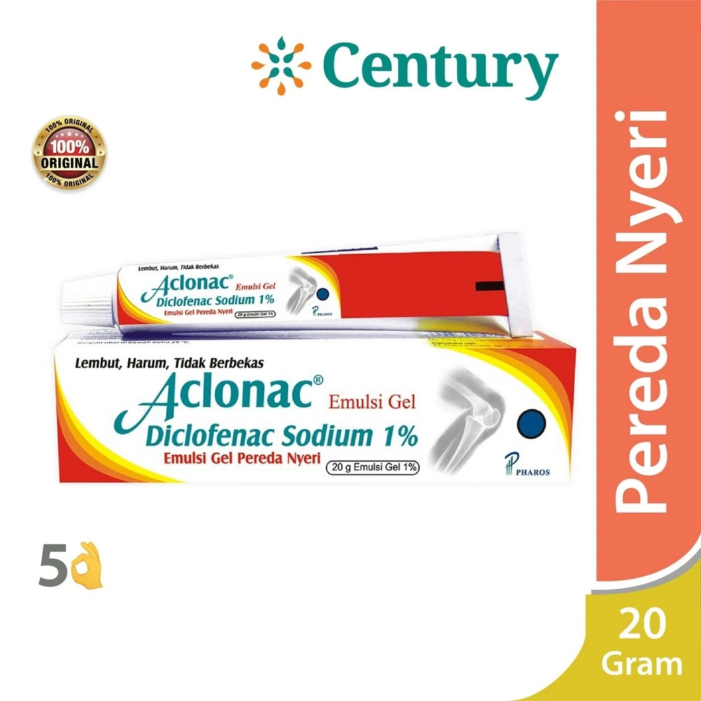 Jual Aclonac Emulsi Gel 20g | Shopee Indonesia